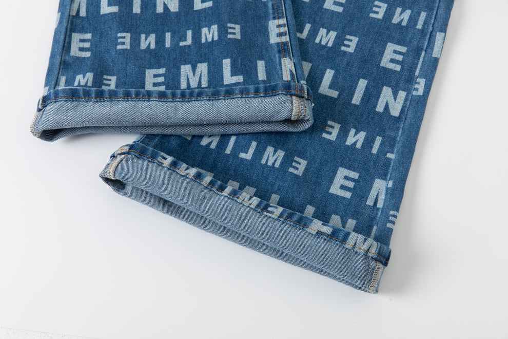Logo Denim - Blue